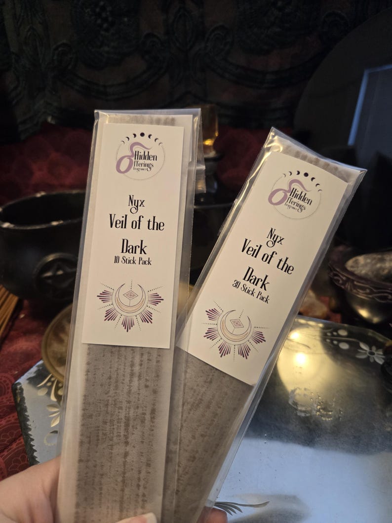 Nyx Ritual Incense - 10-inch Incense Sticks - Etsy