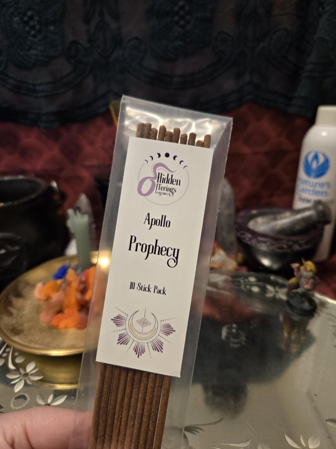 Apollo Ritual Incense - 10-inch Incense Sticks - Etsy