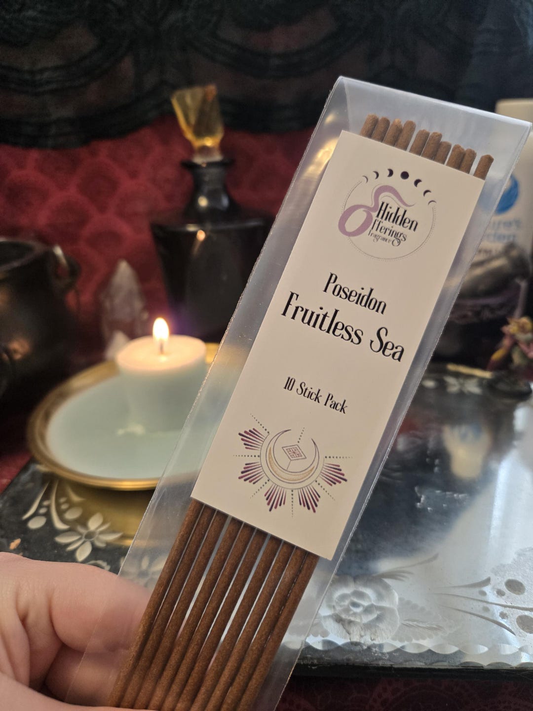 Poseidon Ritual Incense - 10-inch Incense Sticks - Etsy