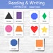 SHAPES Montessori Cards, Editable Cards, Montessori Printable, Flash ...