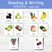 FRUITS Montessori Cards Editable Cards Montessori Printable - Etsy