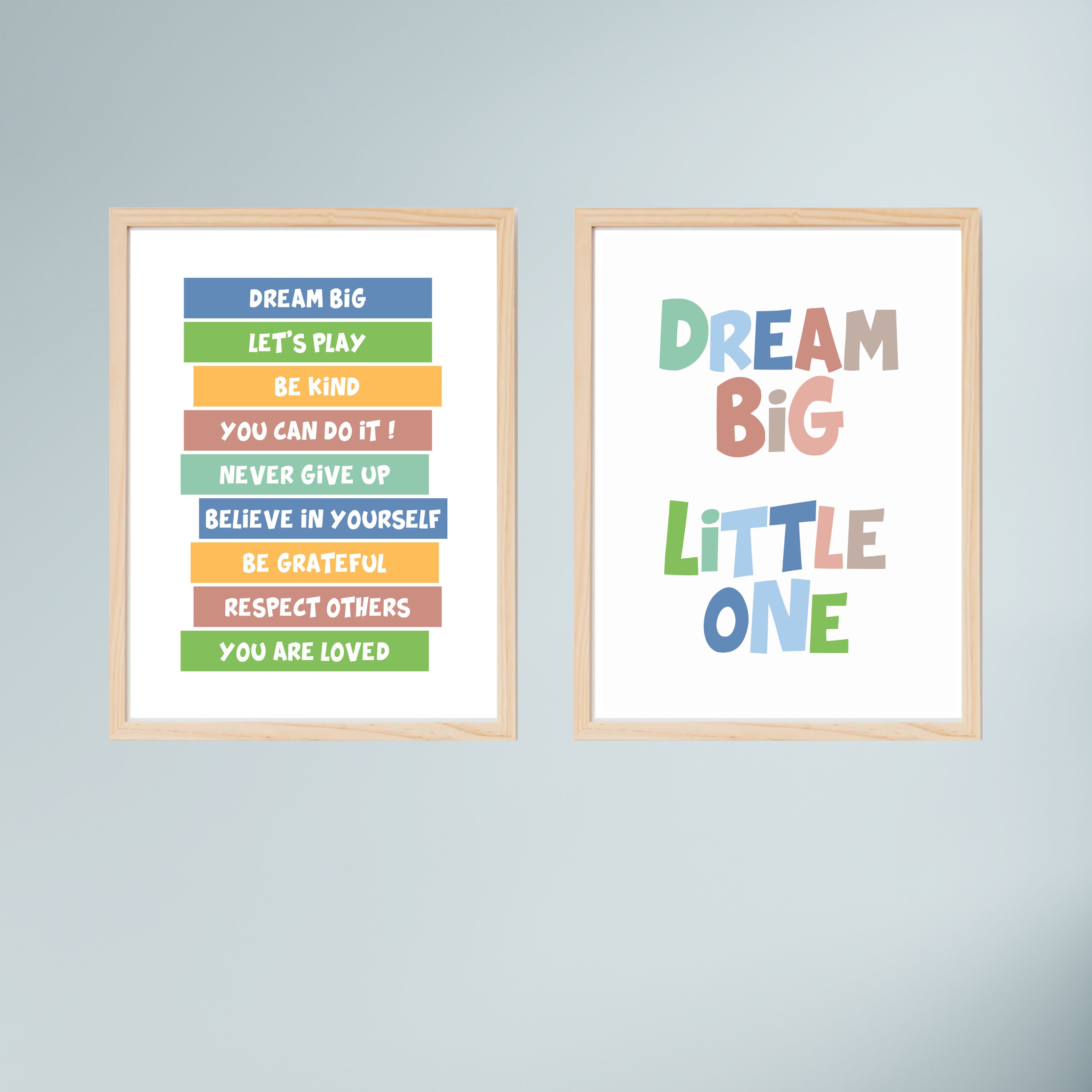 Set of 30 Educational Posters, Digital Prints, Nursery Prints ...