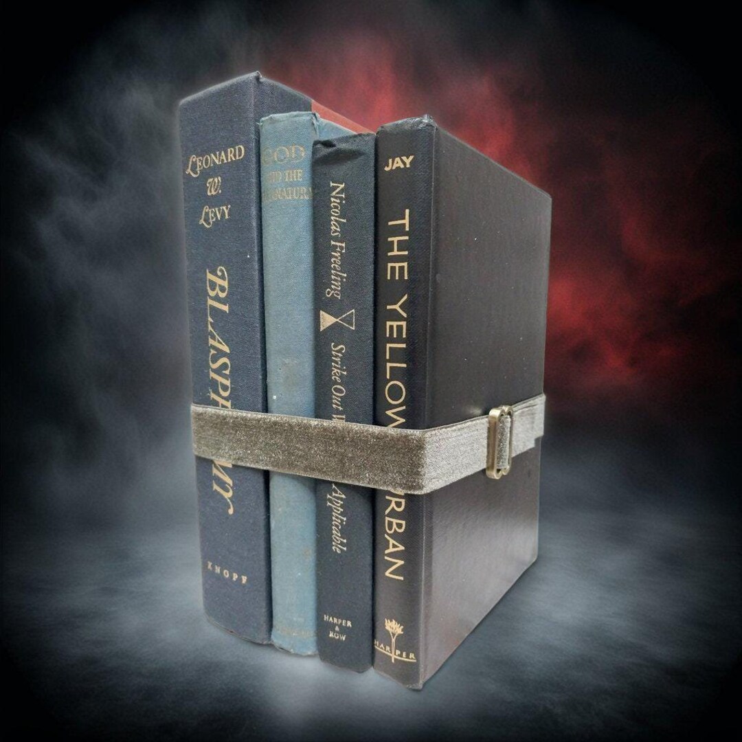 Vintage Gothic & Mythical Book Set Dark Spines, Mystery and ...