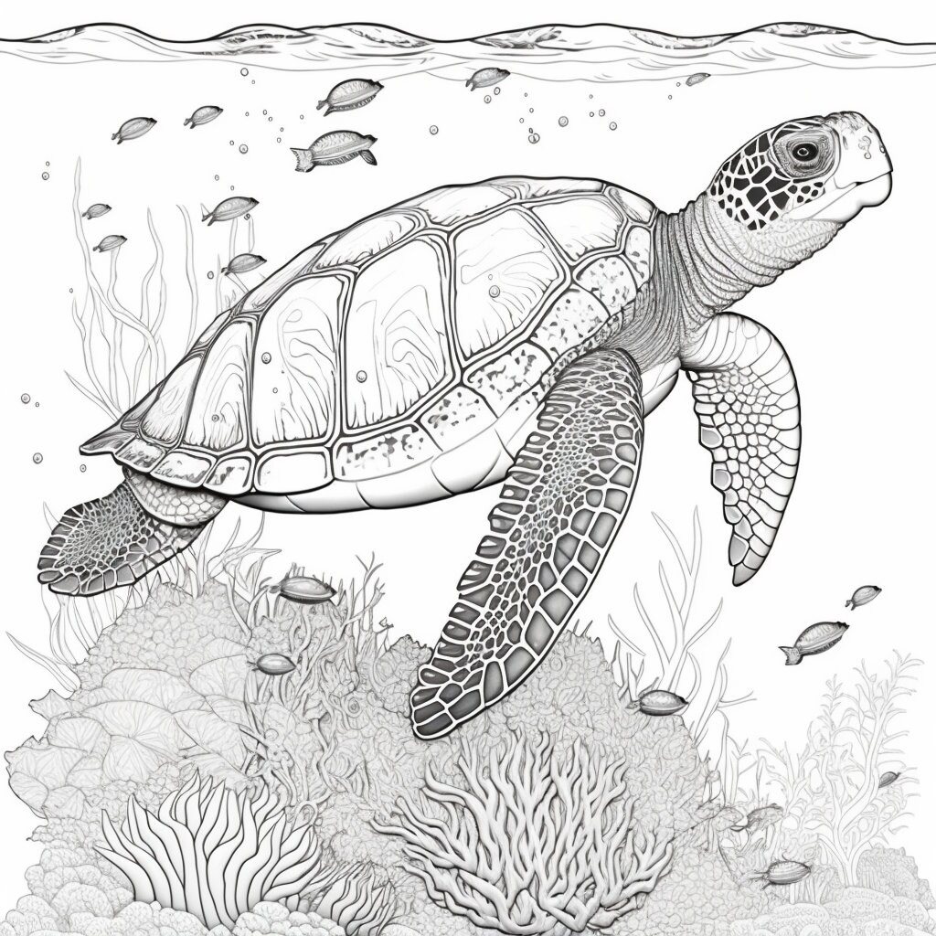 Ocean Coloring Pages for Meditation Self Care Adult Coloring - Etsy
