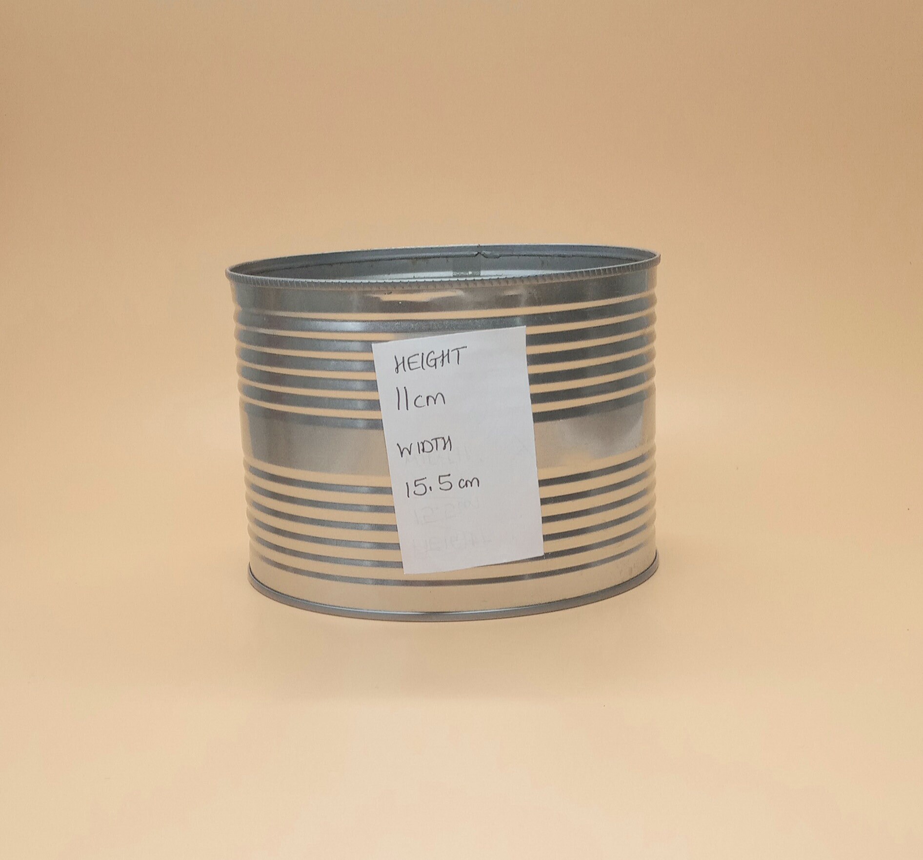 Extra Large Jumbo Tin Cans. Big Tin Can. Metal Craft. Empty - Etsy ...