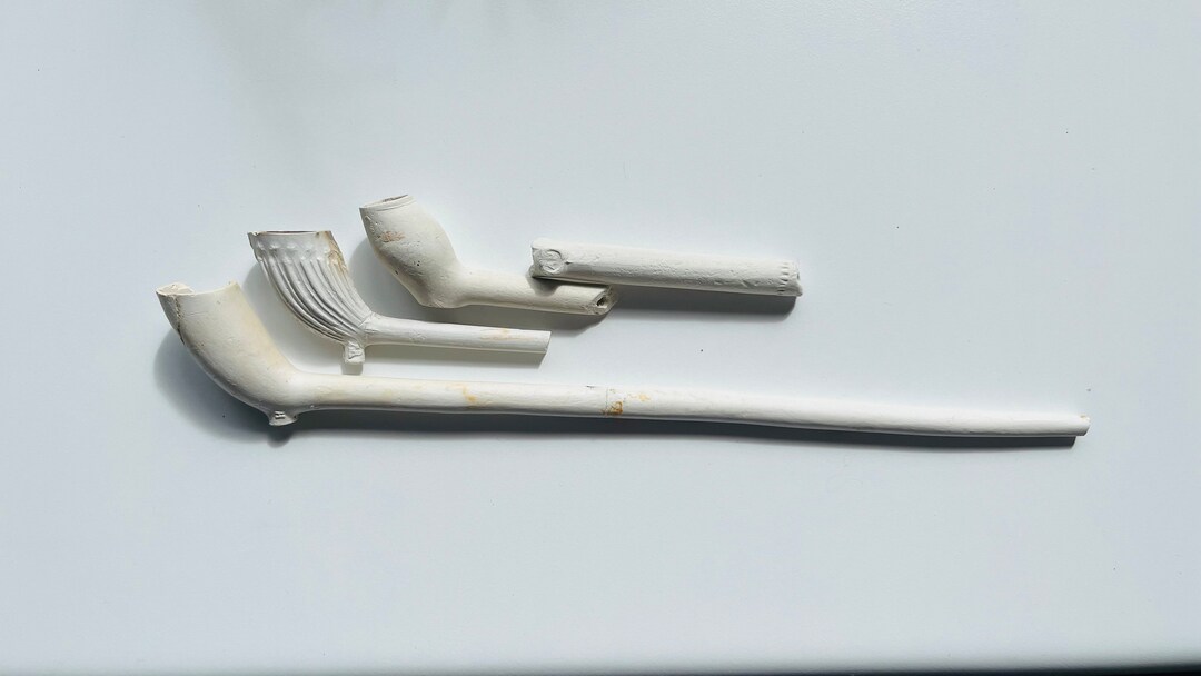 Pipes Set 15 Genuine Vintage Clay Pipes From 1600s and Later Found in ...