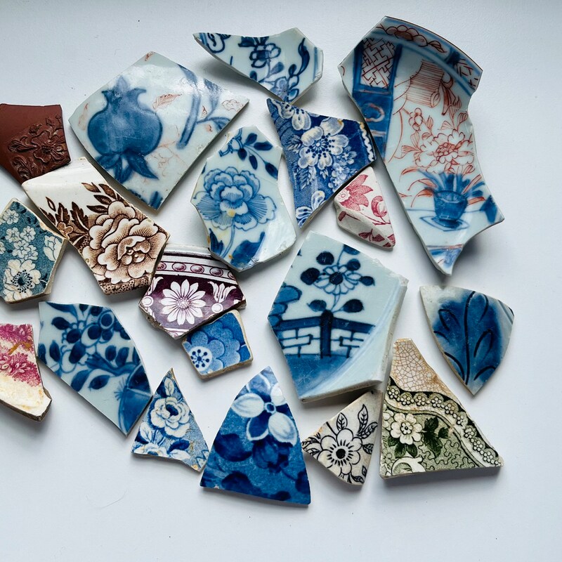 Pottery Shards - Etsy