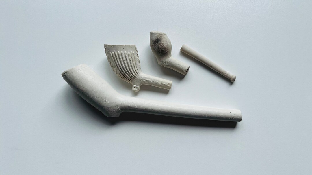 Clay Pipes Set 16 Genuine Vintage Clay Pipes From 1600s and Later Found ...