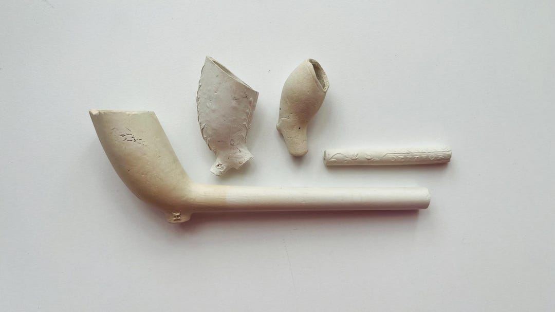 Pipes Set 24 Genuine Vintage Clay Pipes From 1600s and Later Found in ...