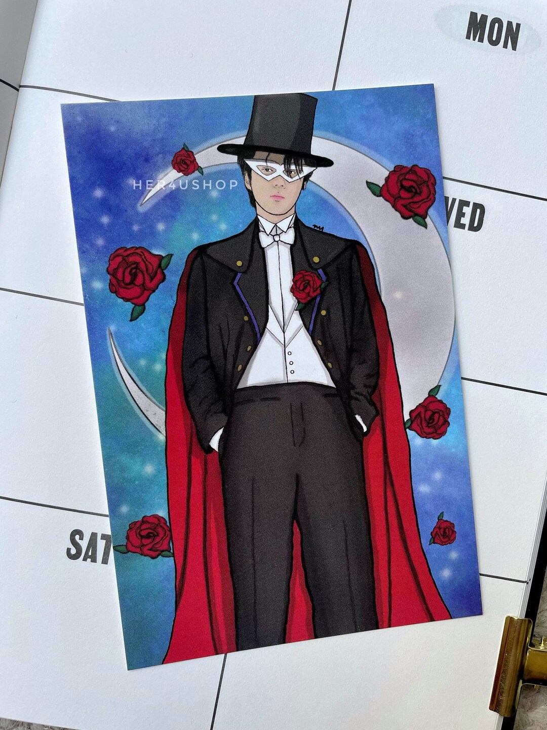 EXO SEHUN as Tuxedo Mask (physical Print) - Etsy
