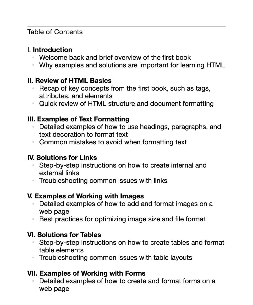 Html Made Easy Book 2 Workable Examples And Solutions For Etsy
