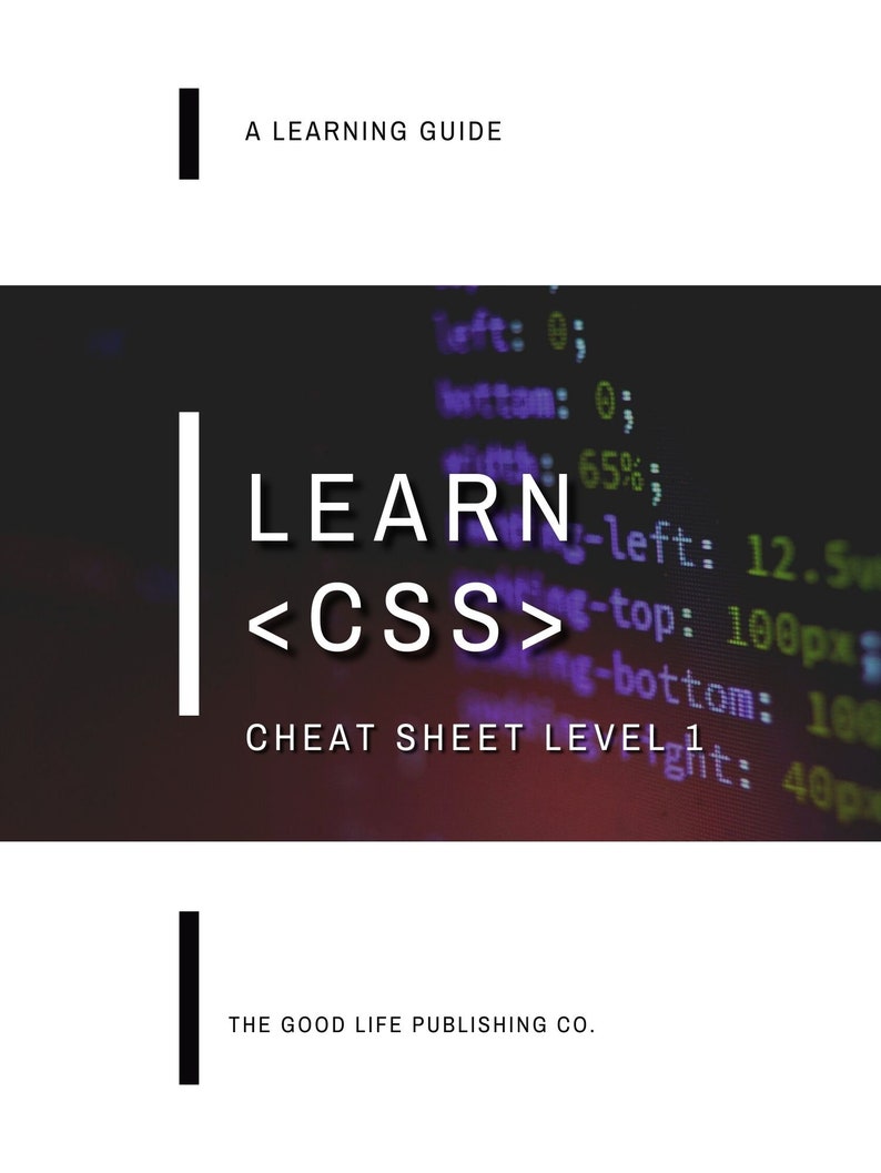 CSS Cheat Sheet for Beginners: A Fun and Easy Introduction to Cascading ...
