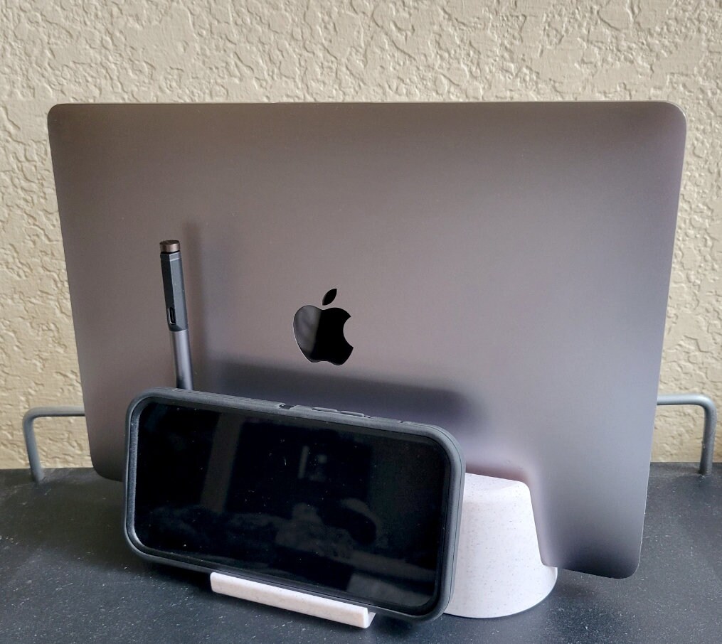Nice Functional 3D Printed Laptop Holder Stand With Phone - Etsy