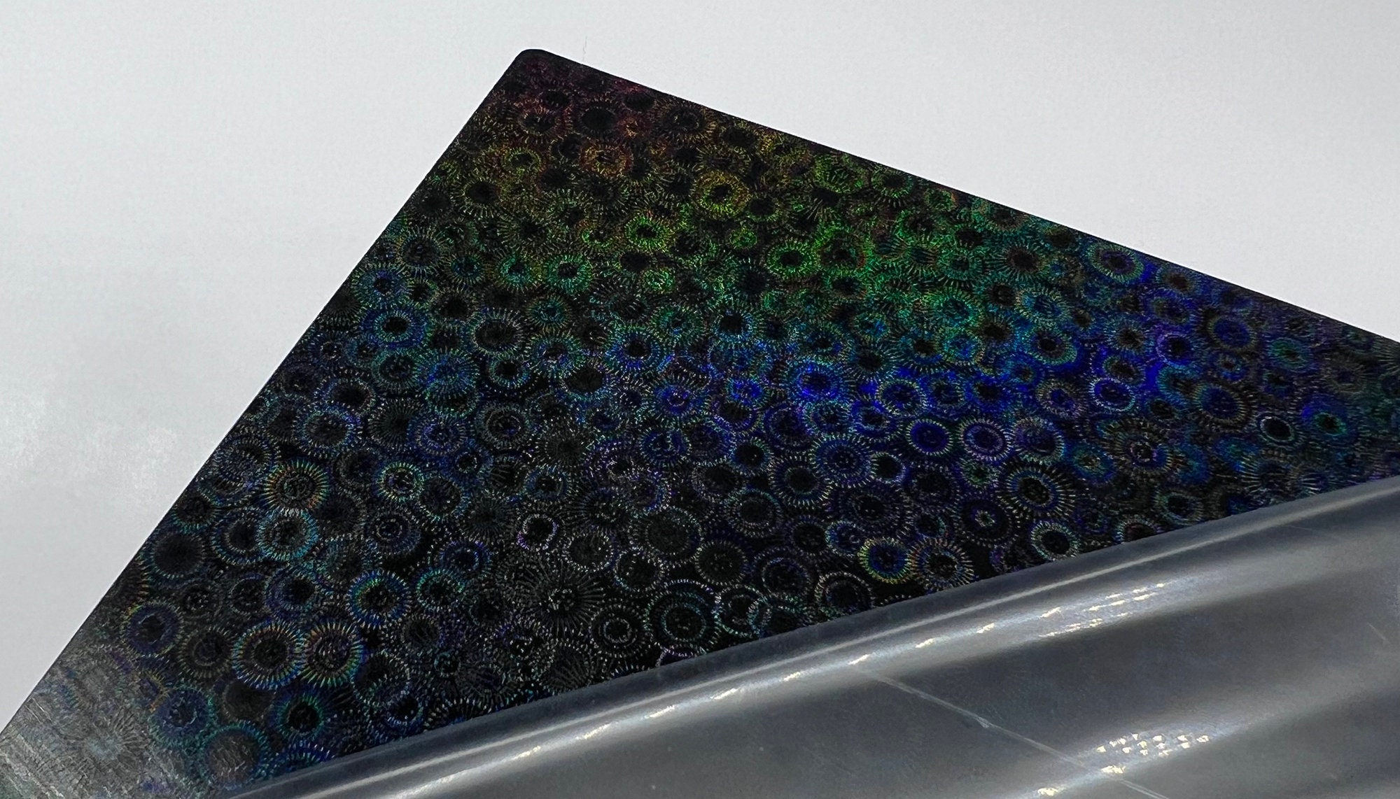 Holographic Pattern Flat P-flat 220mm X 220mm & 235mm X 250mm Heat ...