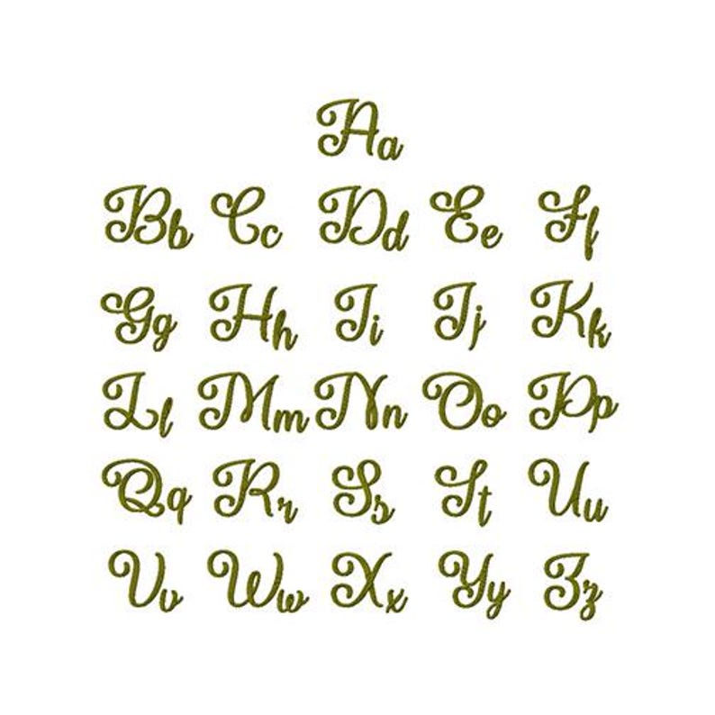 Big Bold Machine Embroidery Font for Brother, PES, BX Embrillance ...
