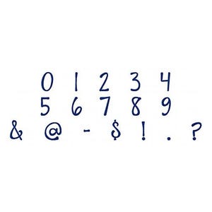 Happy Day Machine Embroidery Font for Brother, PES, BX, Embrillance ...