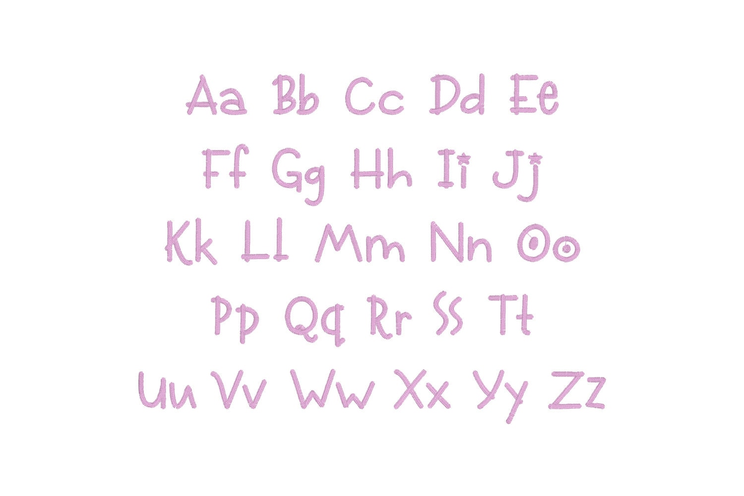 Troofles Machine Embroidery Font for Brother, PES, BX, Embrillance ...