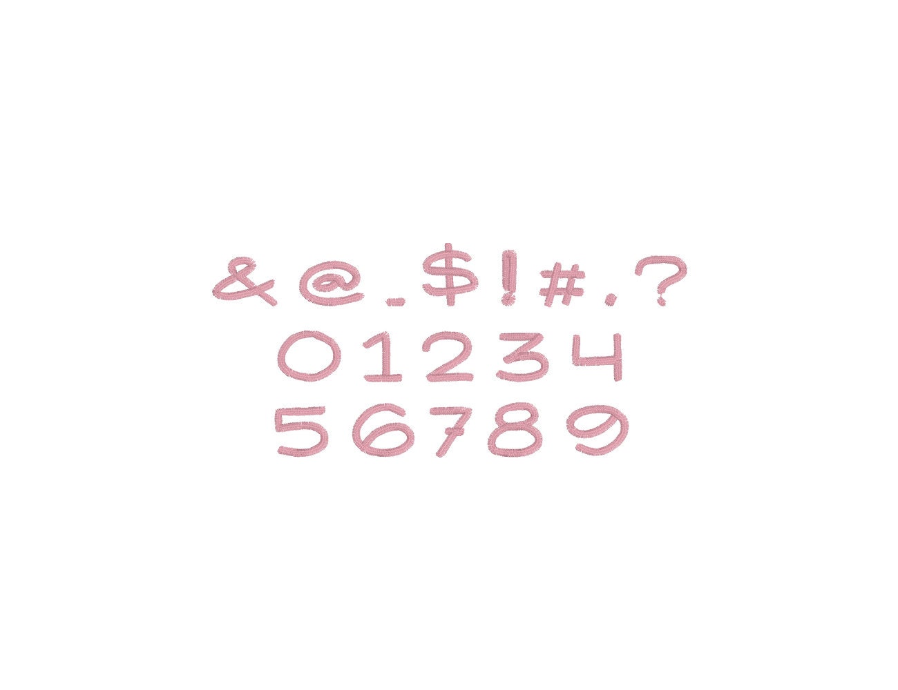 Jolly Sally Machine Embroidery Font for Brother, PES, BX, Embrillance ...