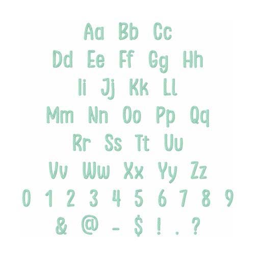 Chowder Time Machine Embroidery Font for Brother, PES, BX Embrillance ...