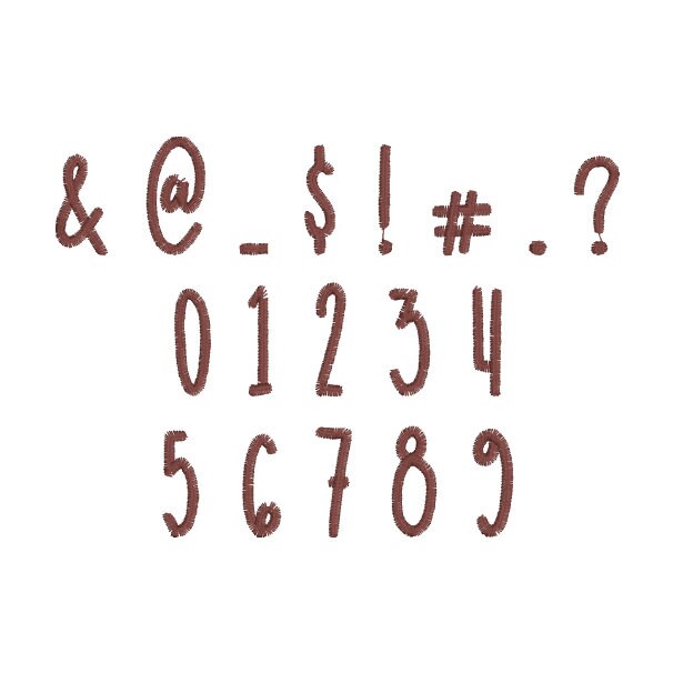 Tiffany Day Machine Embroidery Font for Brother, PES, Embrillance ...