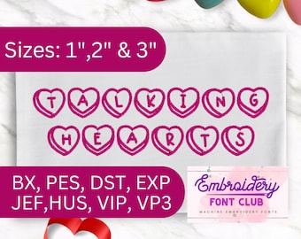 Just Like Me Machine Embroidery Font for Brother, PES, BX, Embrillance ...