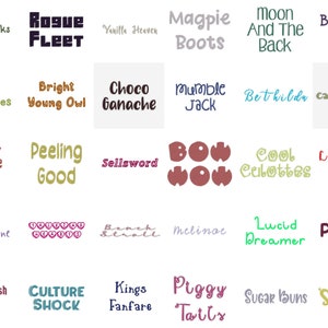175 Machine Embroidery Fonts in BX Brother PES Files & All Other ...