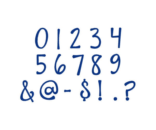 Happy Day Machine Embroidery Font for Brother, PES, BX, Embrillance ...