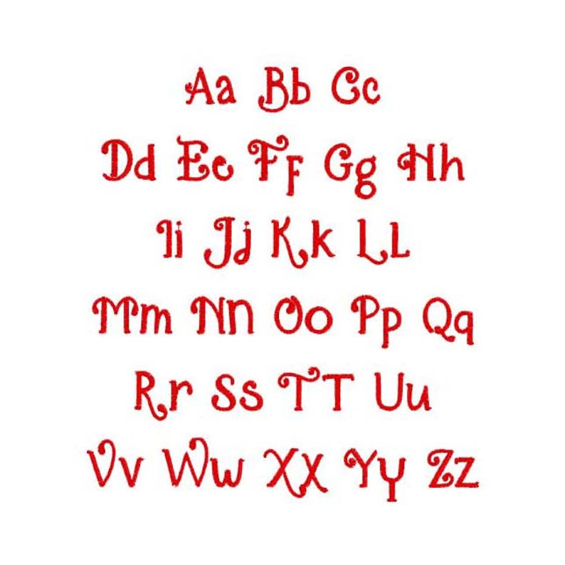 Wise Jester Machine Embroidery Font for Brother, PES, BX, Embrillance ...