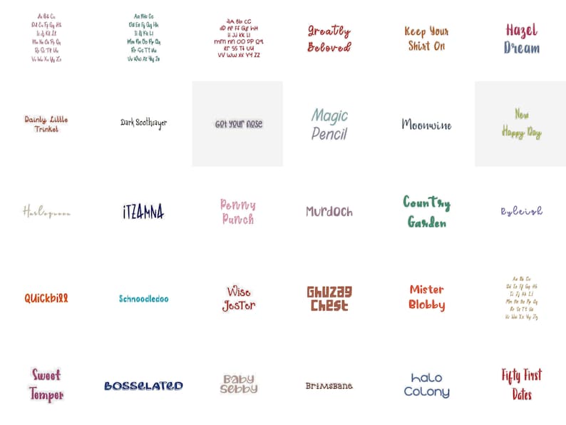 175 Machine Embroidery Fonts in BX Brother PES Files & All Other ...