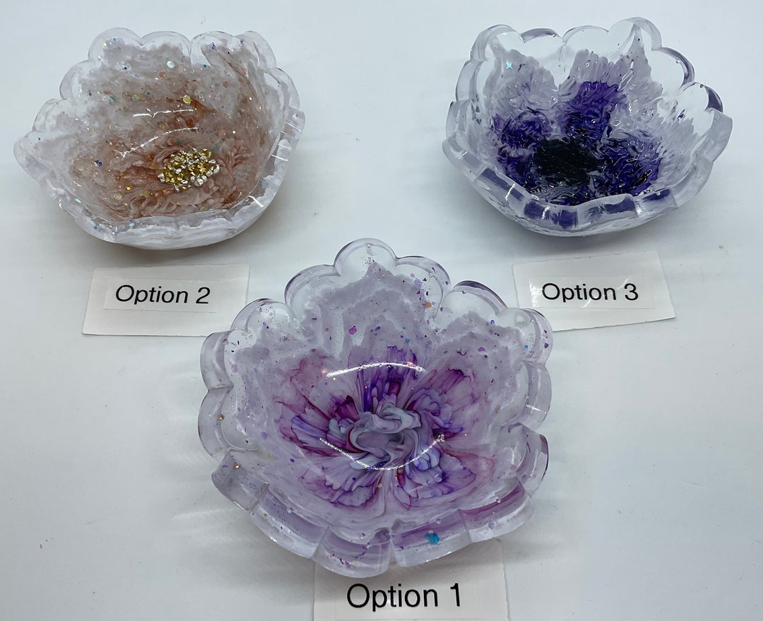 Flower Shape Fancy Bit Bowls - Etsy