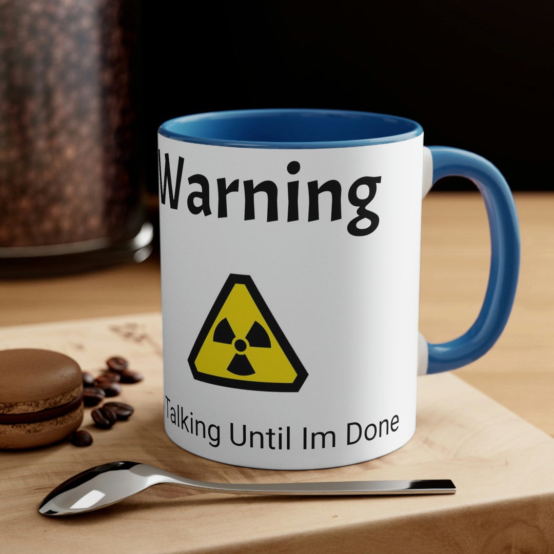 Danger Warning Multi-colour Coffee Mug, 11oz - Etsy