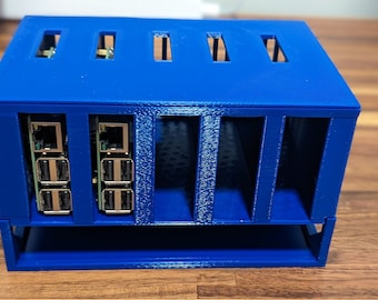 Raspberry Pi Cluster Case (compatible With Pi 5,pi 4 and Rpi 3B) - Etsy UK
