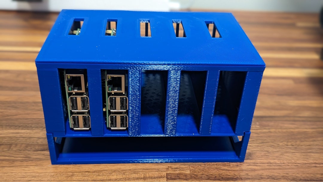 Raspberry Pi 5 Bay Cluster Case - Etsy
