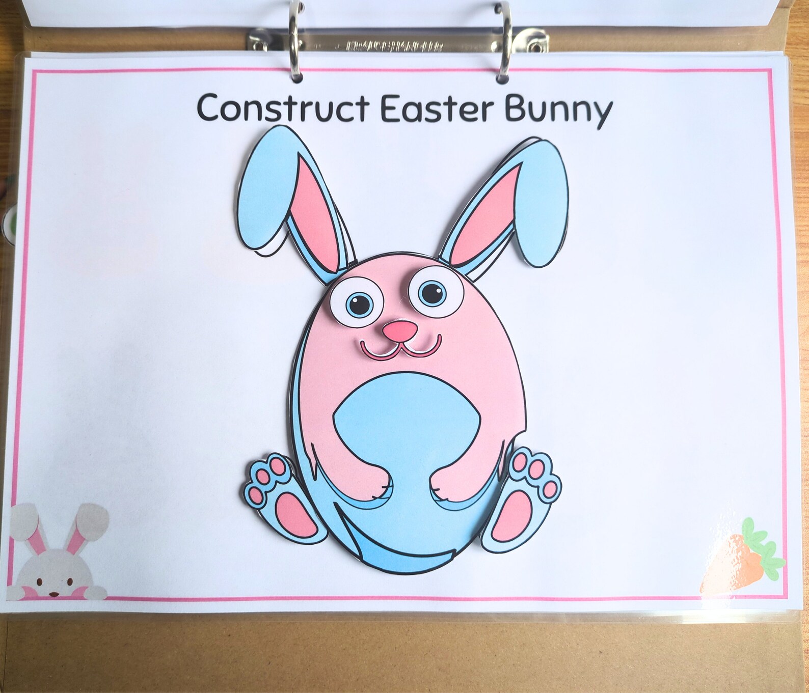 Easter Preschool Learning Binder, Printable Easter Busy Book, Child ...