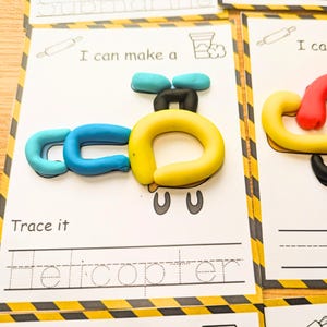 Play Dough Mats Printable, Transport Kindergarten Play Dough Mats ...