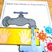 Wash Your Hands Printable Activity for Toddler, Preschool Homeschool ...