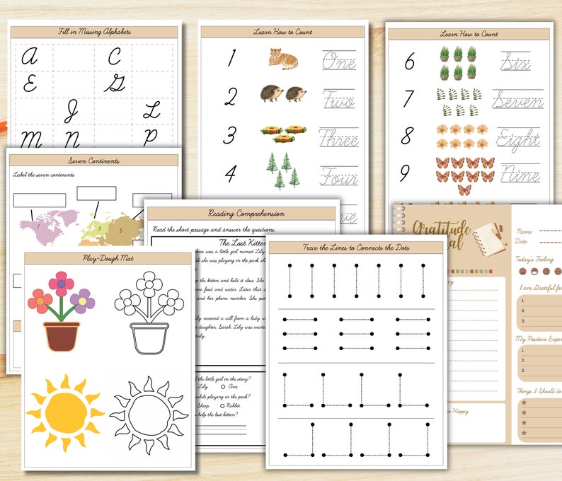 My Morning Menu Cursive, Morning Menu Daily Worksheet, Morning Menu ...