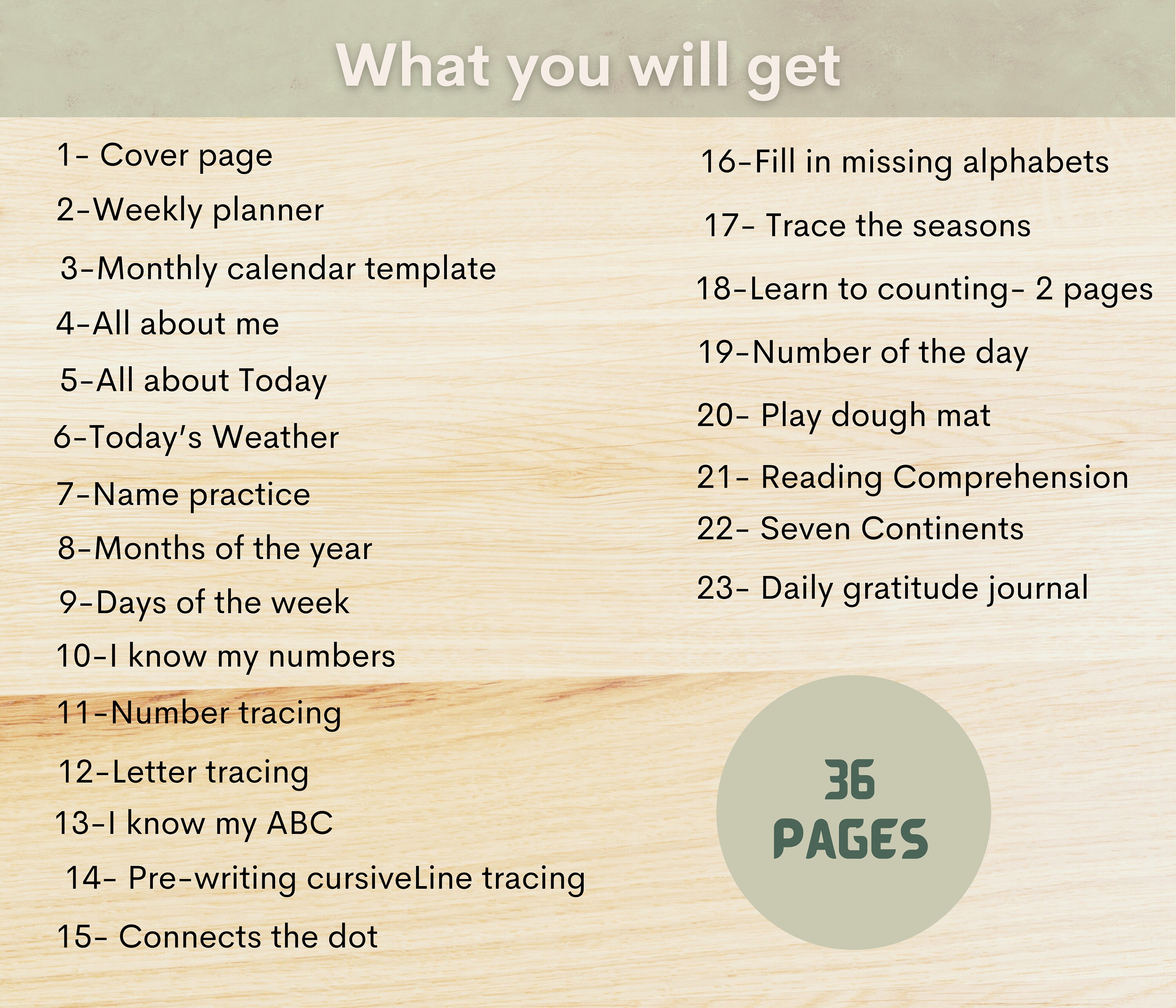 My Morning Menu Cursive, Morning Menu Daily Worksheet, Morning Menu ...