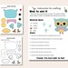 Cut and Paste Owl Craft Toddler Activities Printable Preschool Learning ...