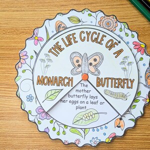 Life Cycle of a Monarch Butterfly, Homeschool Science Curriculum ...