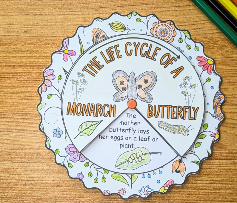 Life Cycle of a Monarch Butterfly, Homeschool Science Curriculum ...