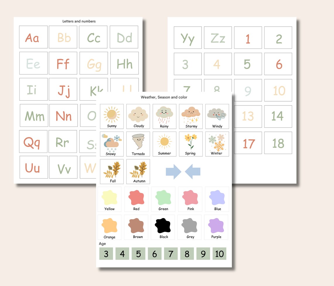 Morning Board Printable for Kids, Editable Morning Board for Toddler ...