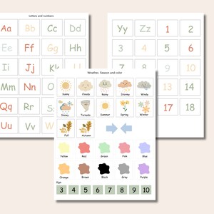 Morning Board Printable for Kids, Editable Morning Board for Toddler ...