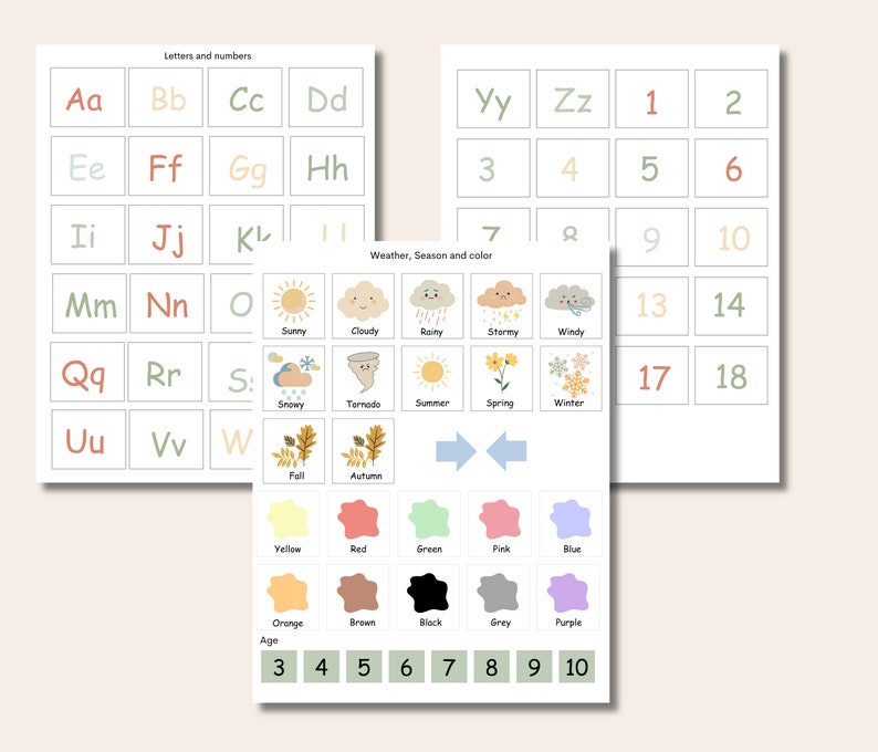 Morning Board Printable for Kids, Editable Morning Board for Toddler ...