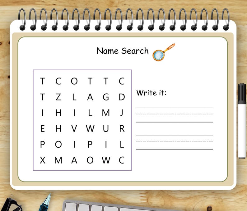 Name Tracing Worksheets, Kids Writing Practice, Custom Name Tracing ...