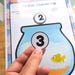 Fish Bowl Number Matching Game Printable, Preschool Math Center ...