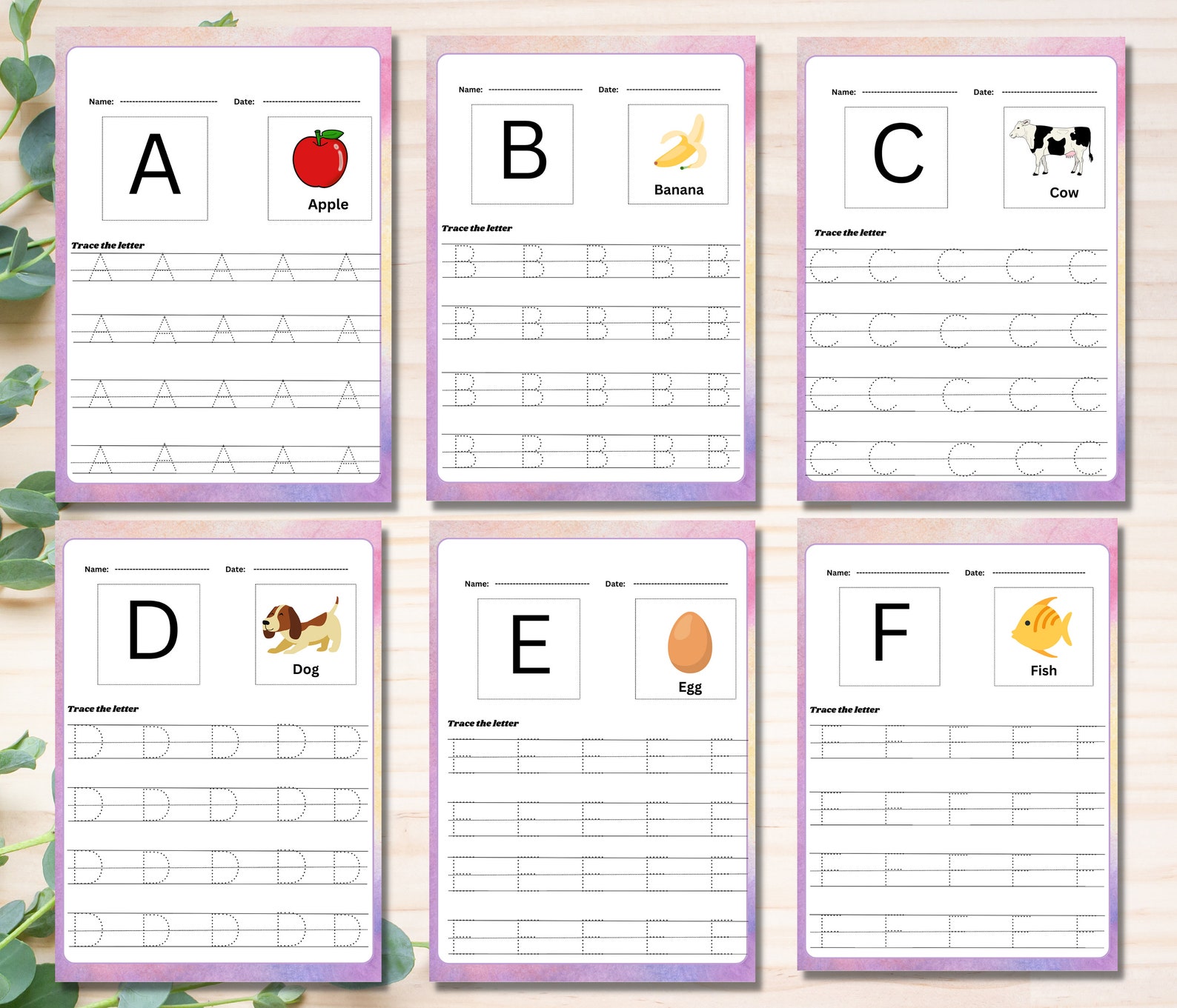 Preschool English Tracing Workbook for Kids , Alphabets Tracing, Abc ...