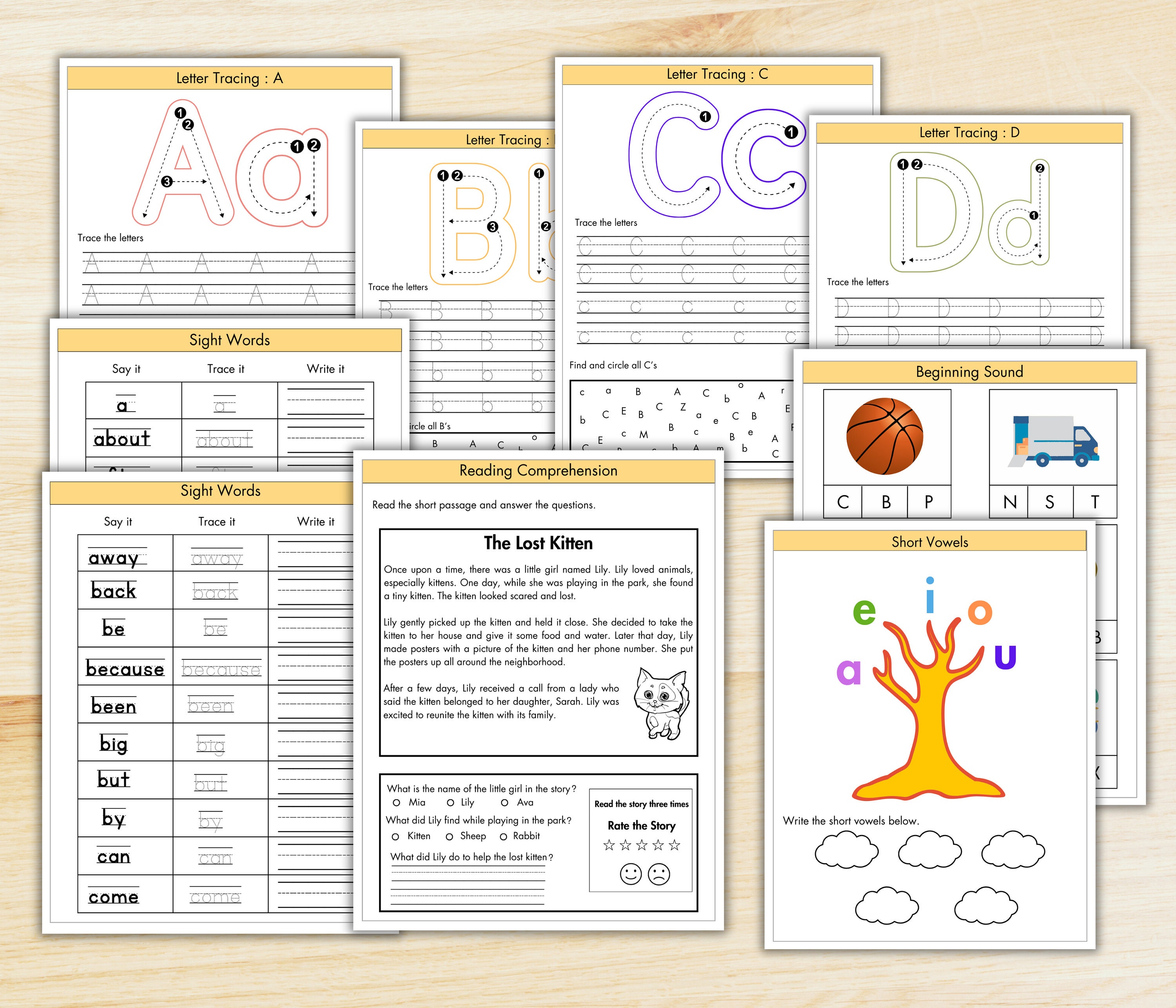 Morning Menu Daily Worksheet, Morning Basket Toddler, Circle Time ...
