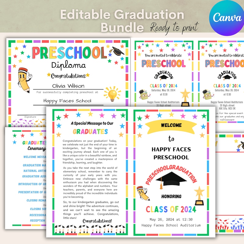 Preschool Graduation - Etsy
