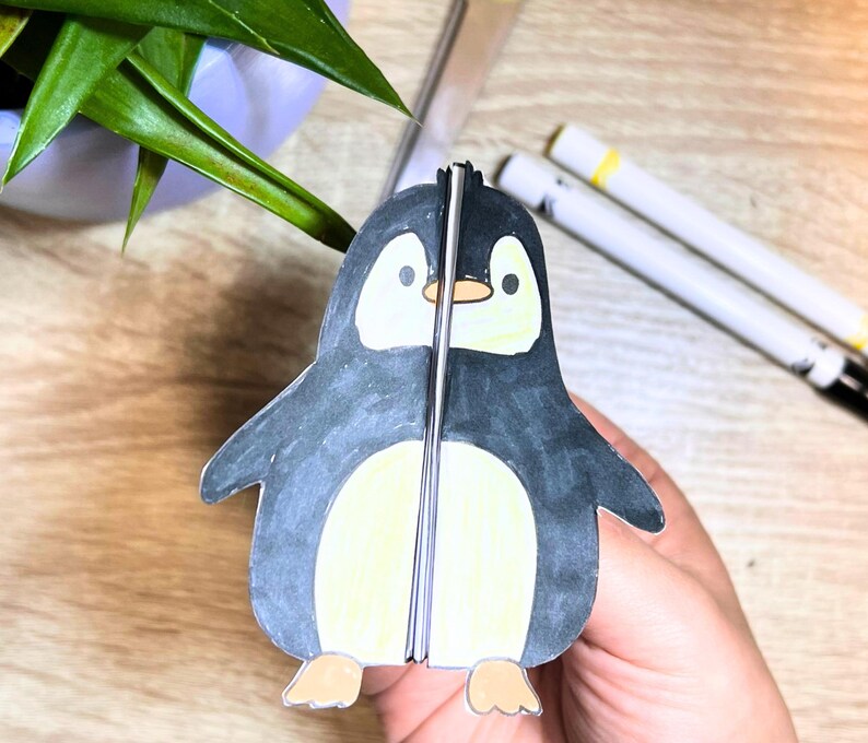 Penguin Life Cycle Foldable Activity, Sequencing With Picture Cards ...